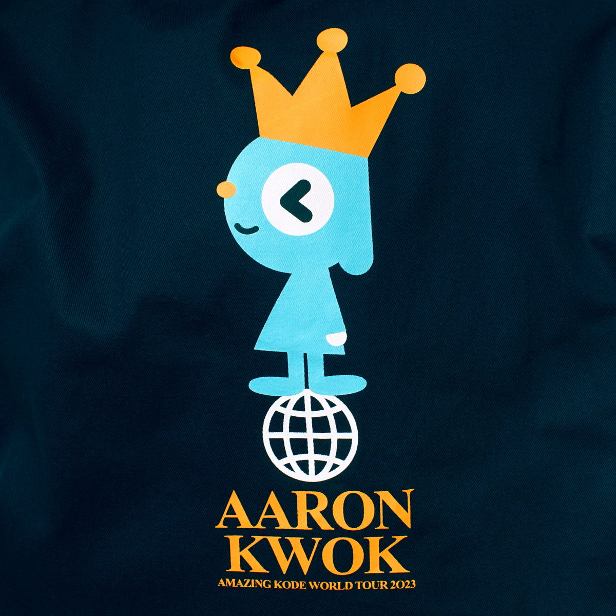 AK WORLD TOTEBAG (DARK NAVY) | AARON KWOK AK23
